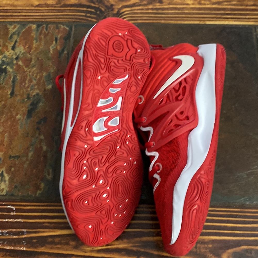 Nike Kd 15 Tb University Red White Basketball Shoes D… - Gem